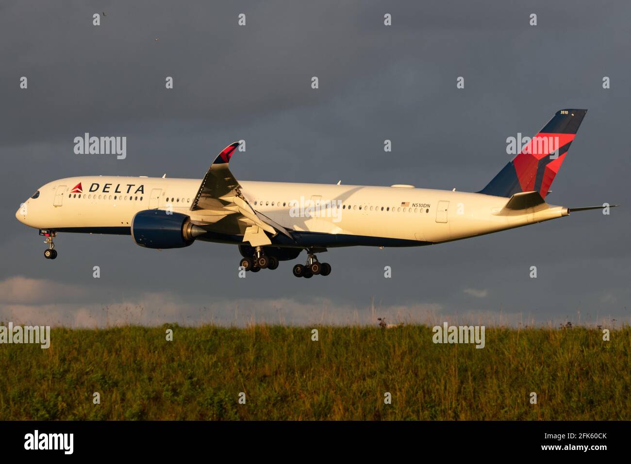 AMSTERDAM, NETHERLANDS - Sep 12, 2020: Delta Air Lines (DL / DAL ...