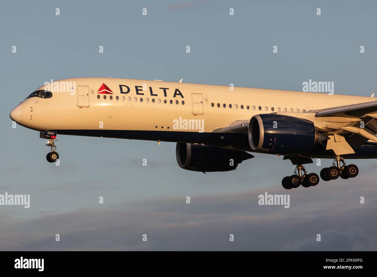 AMSTERDAM, NETHERLANDS - Sep 12, 2020: Delta Air Lines (DL / DAL ...
