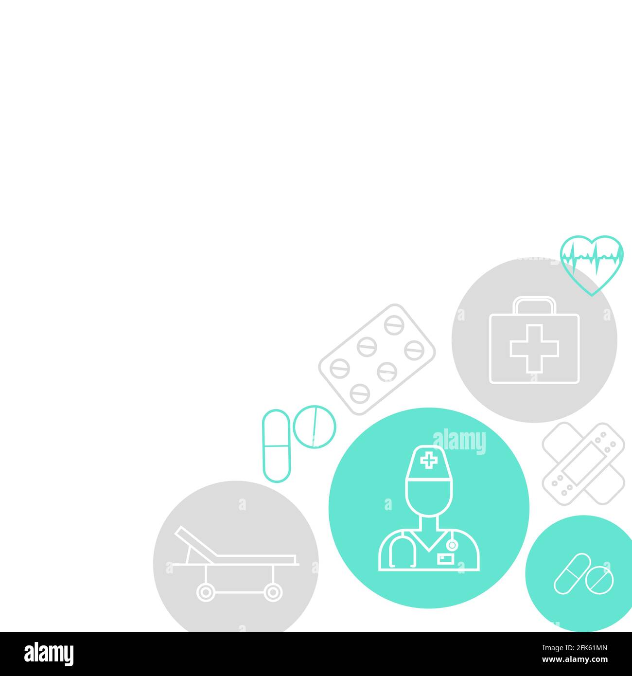 Abstract Medical Background for Card, Poster, Post in Social Network ...