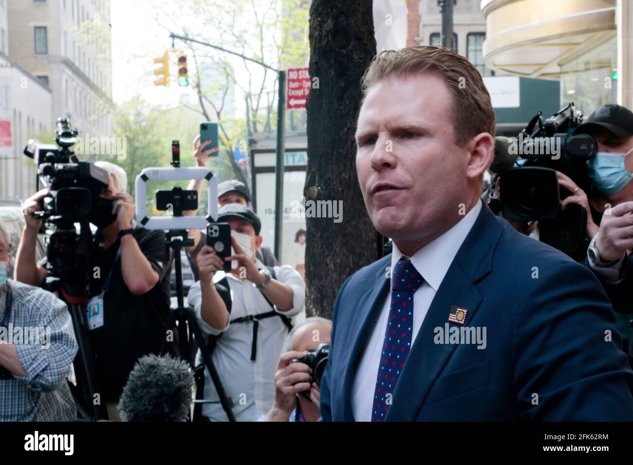 New York, NY, USA. 28th Apr, 2021. Andrew Giuliani, son of Former New ...