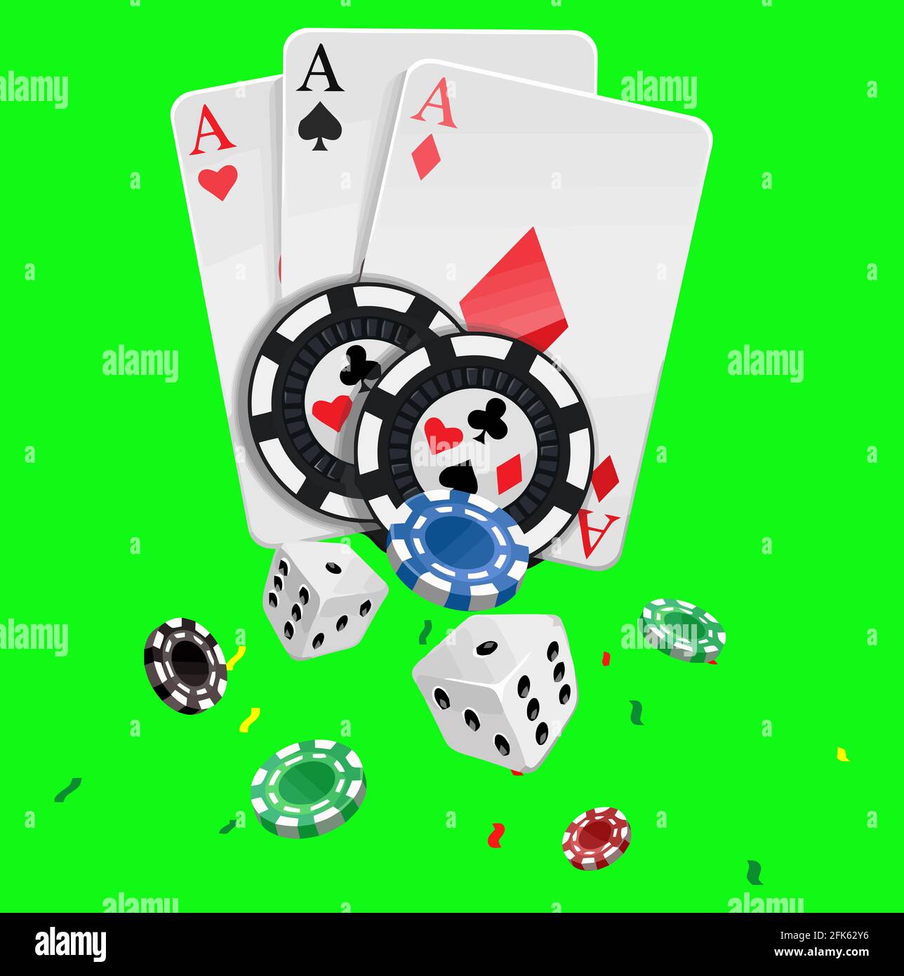 Dice illustration hi-res stock photography and images - Alamy