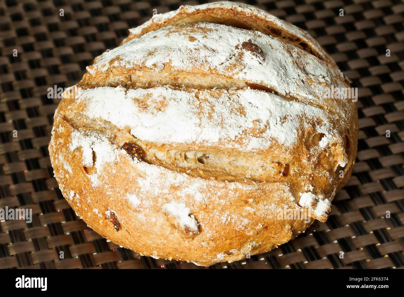 italian bread round bread Stock Photo - Alamy