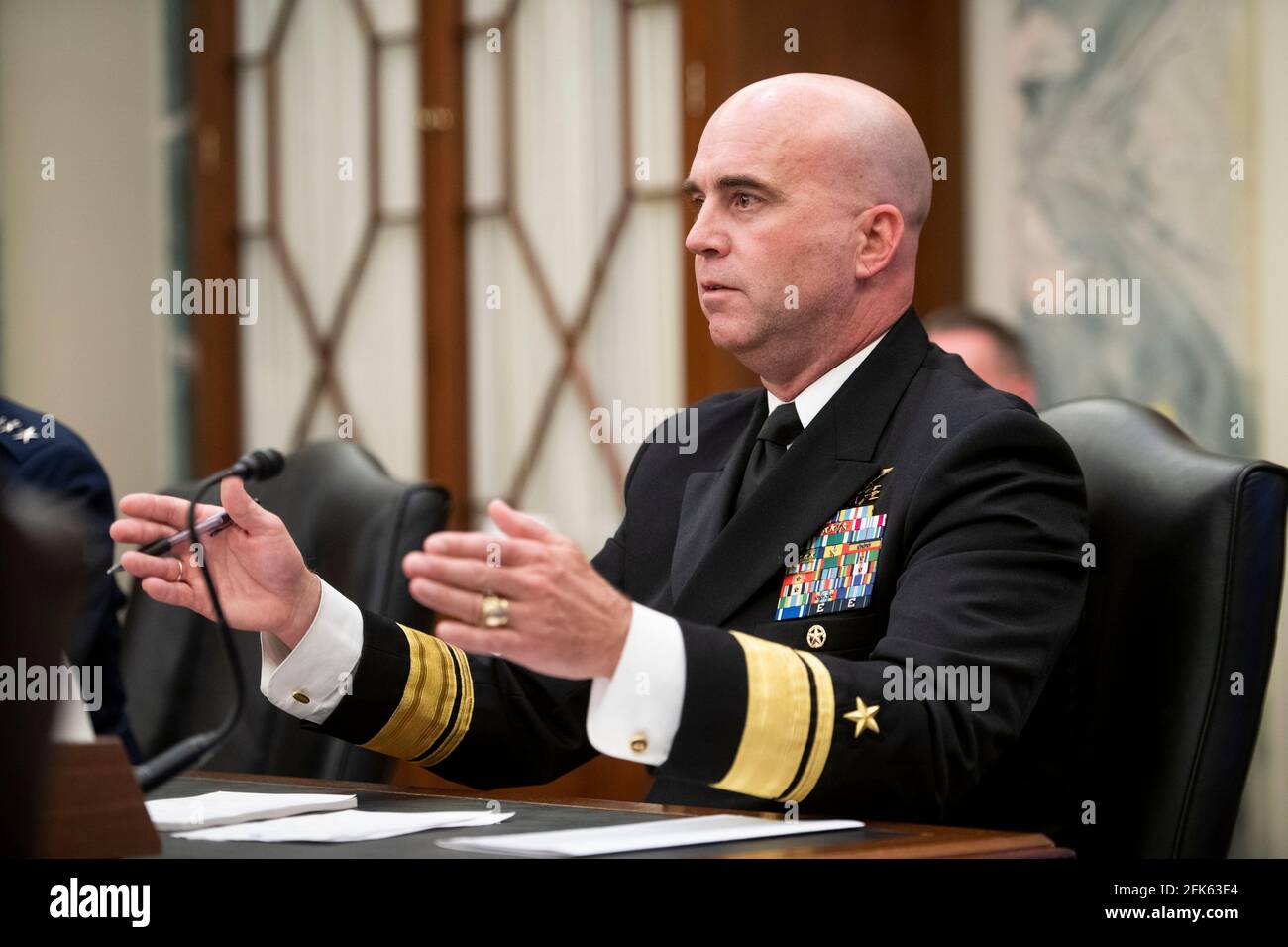 Washington, United States Of America. 28th Apr, 2021. Rear Admiral Hugh ...