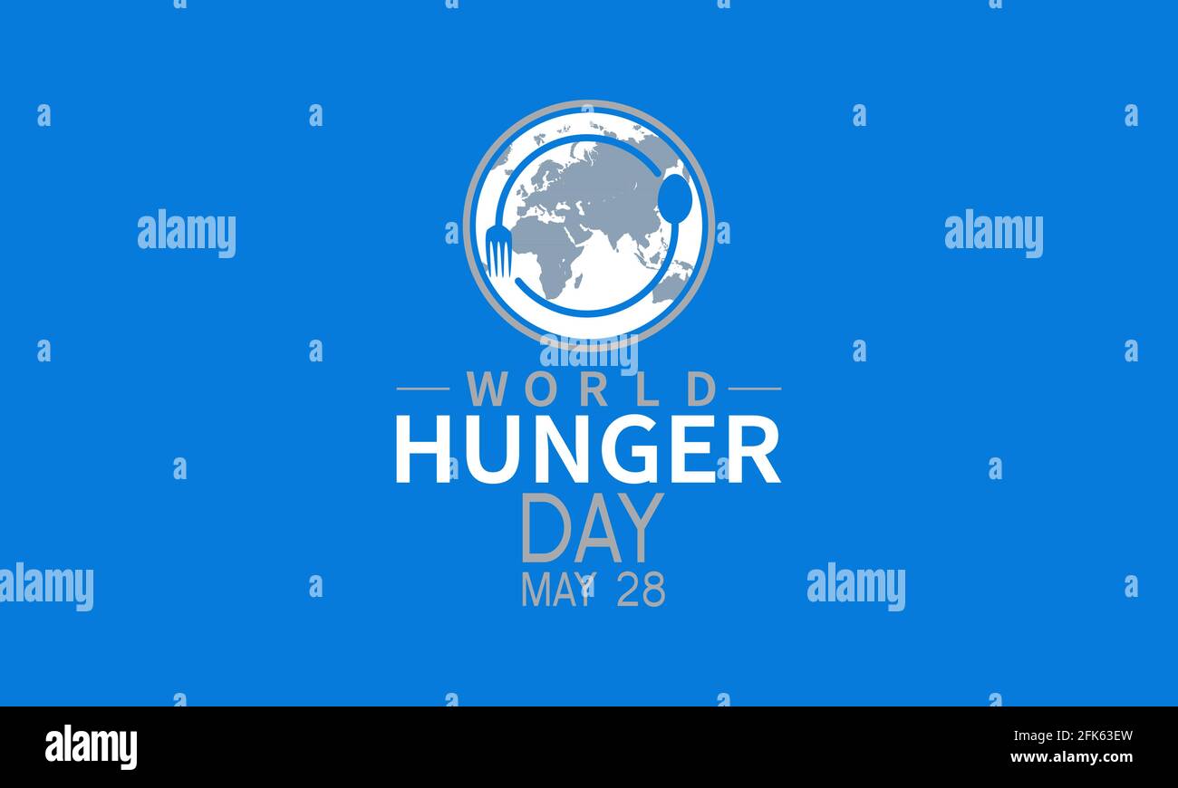 World Hunger Day Food Prevention and awareness Vector Concept. Banner ...