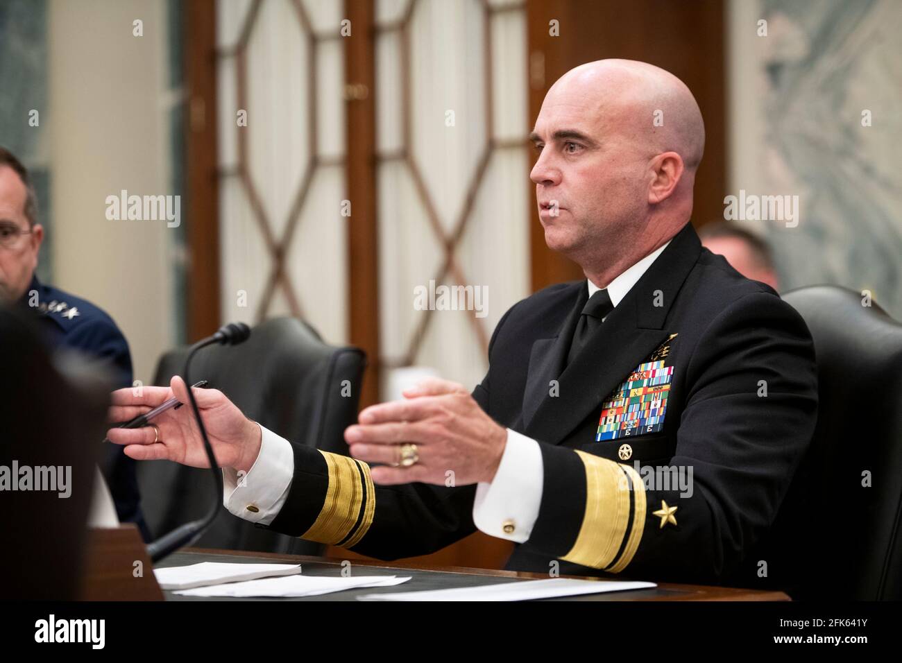 Washington, United States Of America. 28th Apr, 2021. Rear Admiral Hugh ...