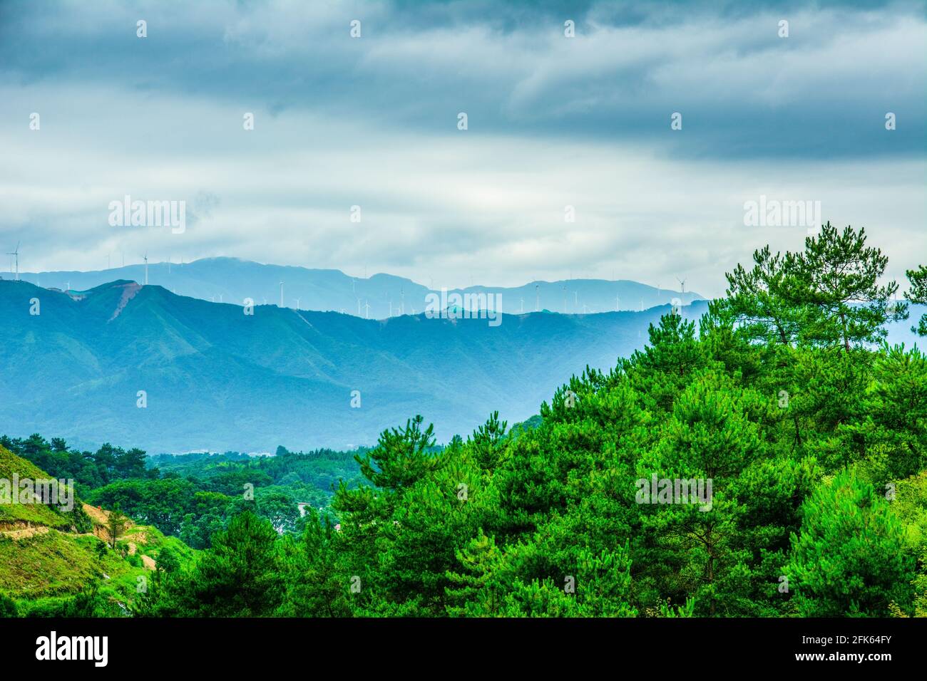 Countryside scenery in summer season Stock Photo - Alamy