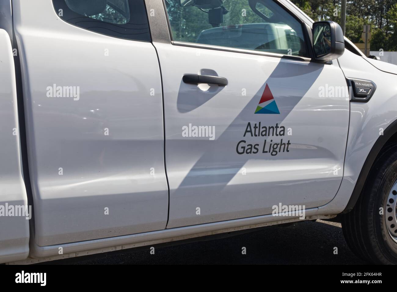 Atlanta gas light truck hi-res stock photography and images - Alamy