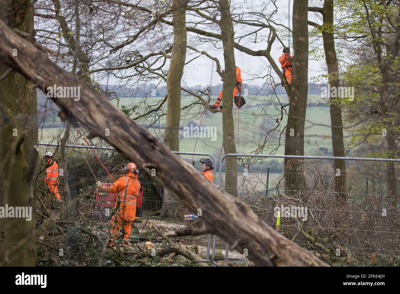 Hs2 ecologists hi-res stock photography and images - Alamy