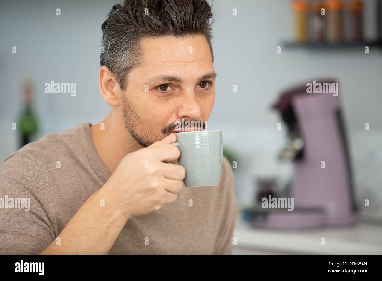 First morning coffee hi-res stock photography and images - Alamy