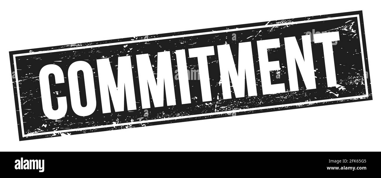 Commitment sign Black and White Stock Photos & Images - Alamy