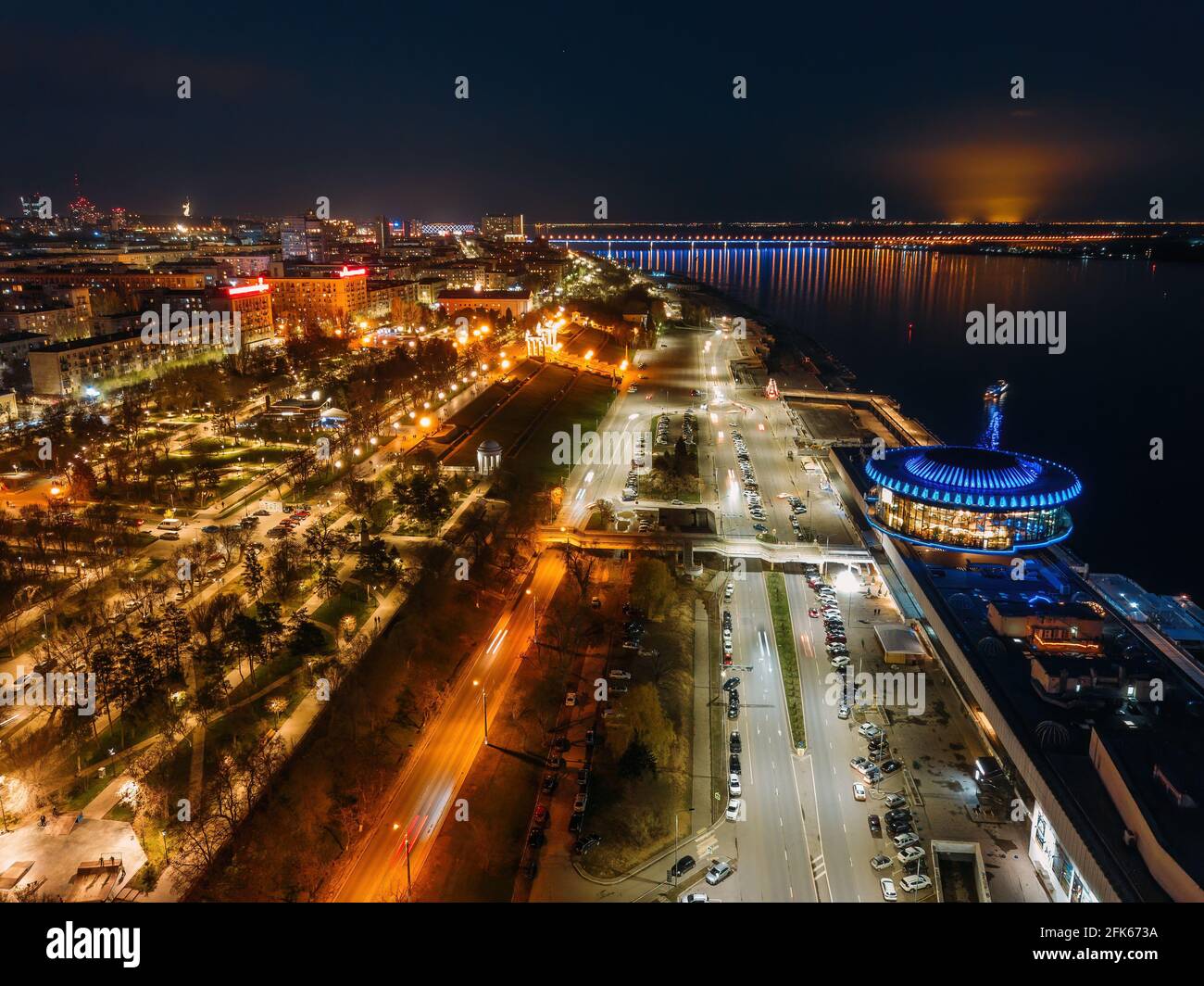 Volgograd bridge russia hi-res stock photography and images - Alamy