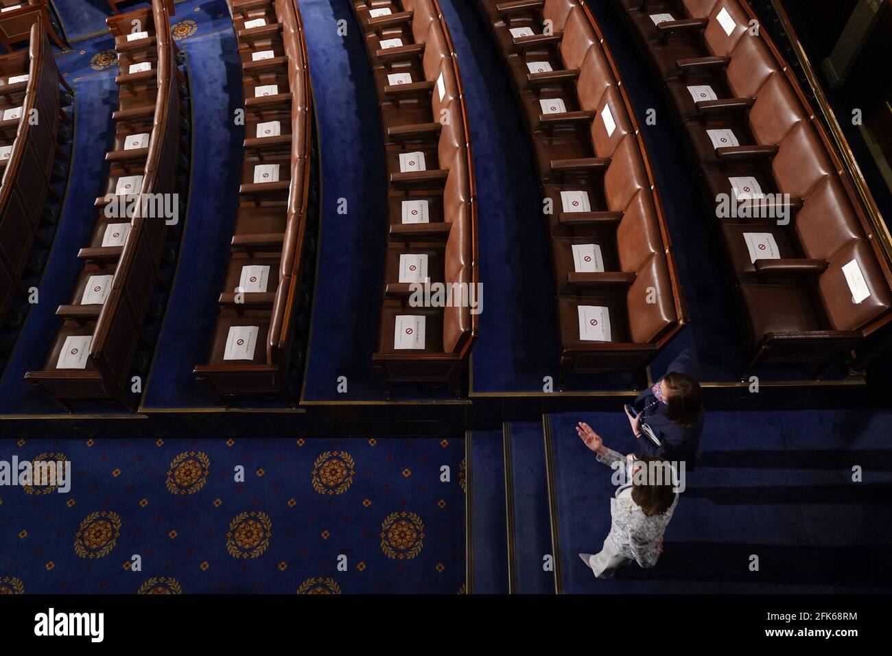 Washington, United States. 28th Apr, 2021. House Speaker Nancy Pelosi ...