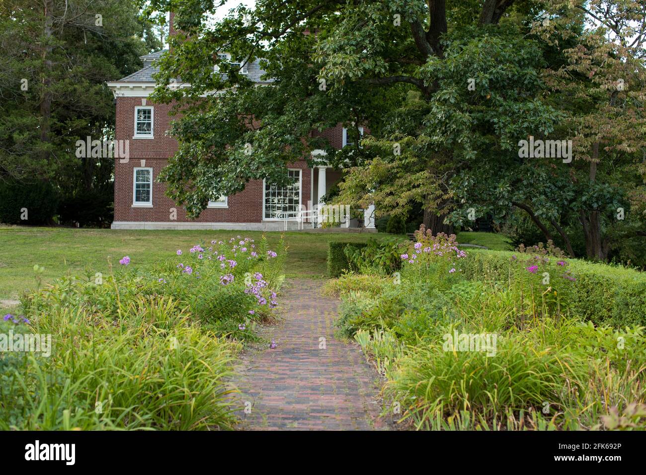 The Visitor Center in Concord, Mass. This garden is adjacent to this ...