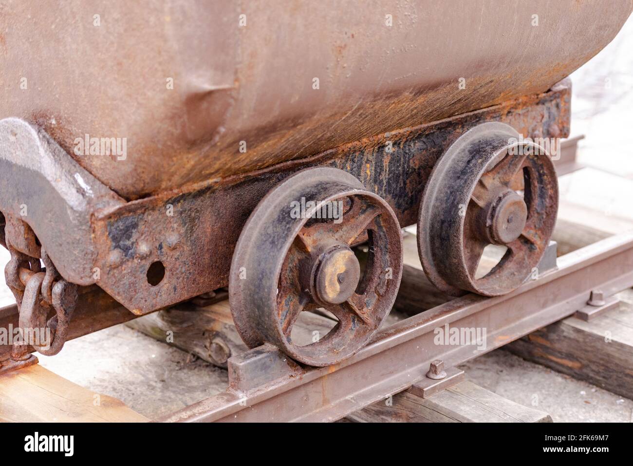 Coal mine underground trolley hi-res stock photography and images - Alamy