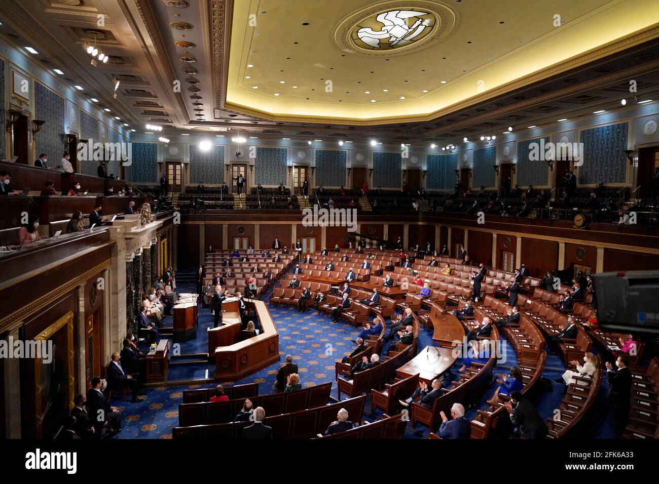 President Joe Biden speaks to a joint session of Congress Wednesday ...