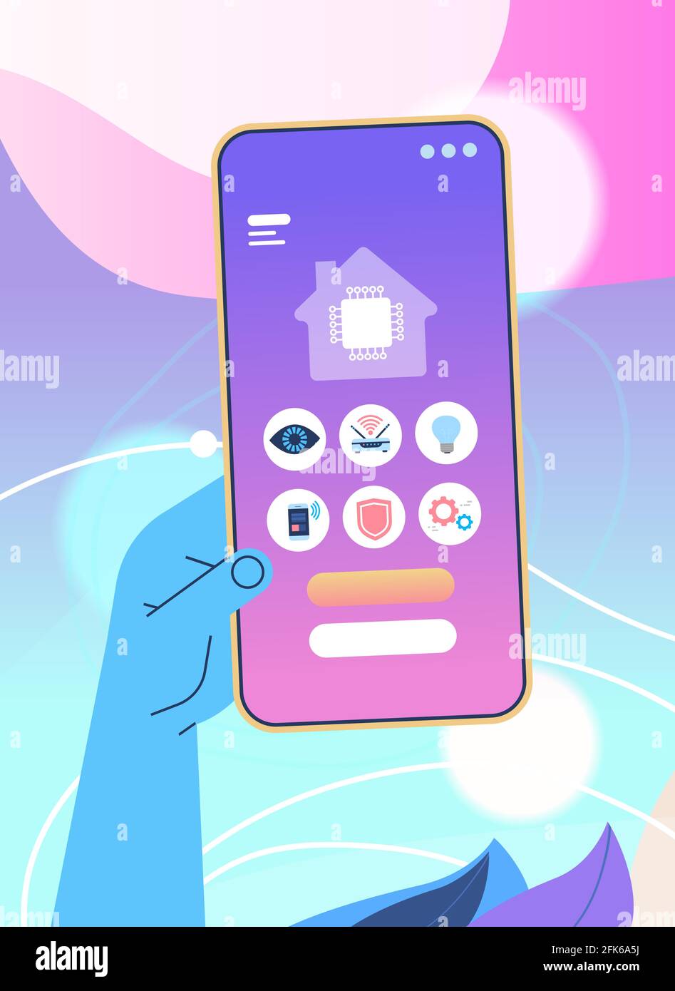 Remote control hand Stock Vector Images - Alamy