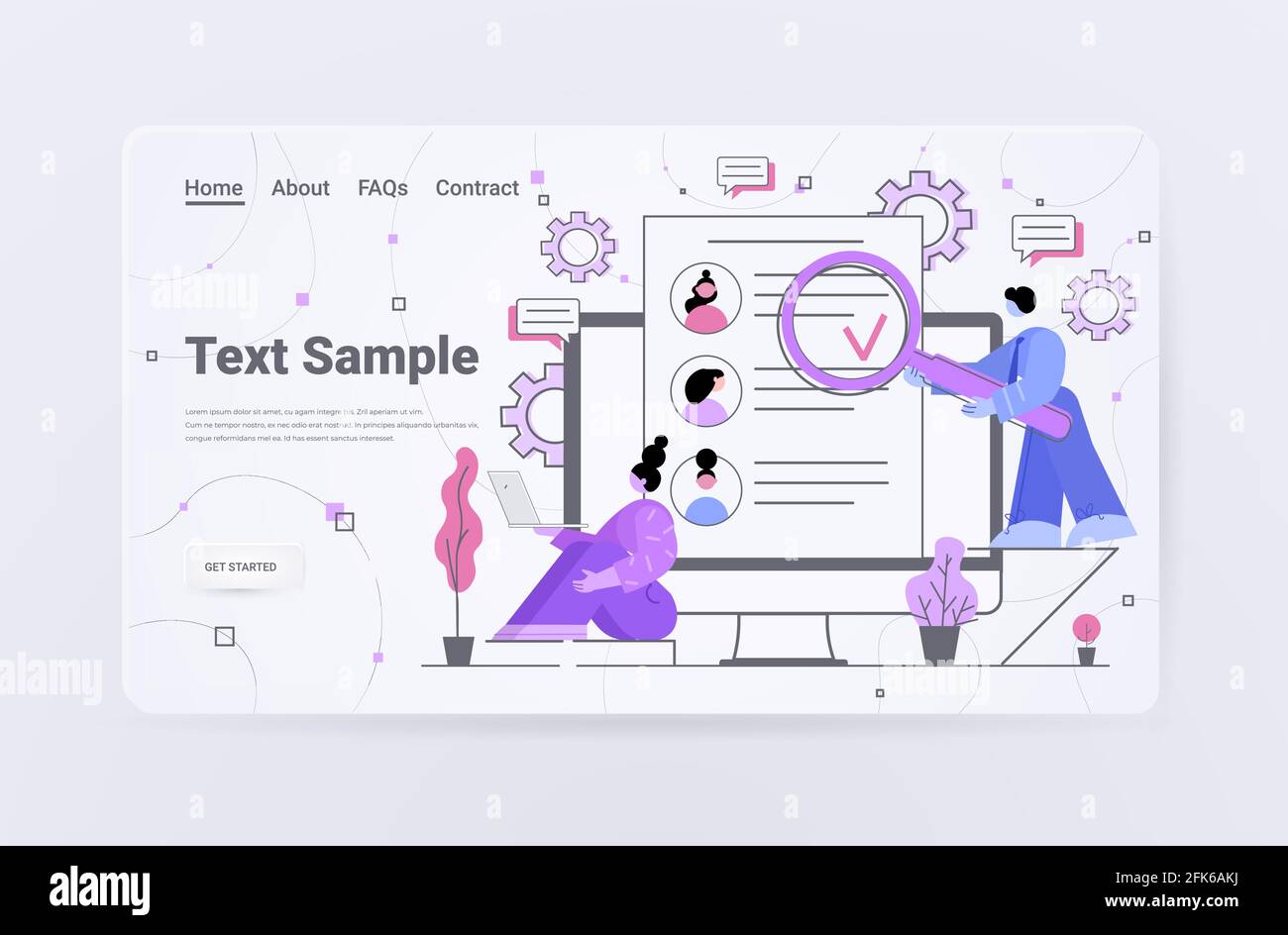 hr managers choosing cv portfolio of new employees job candidates ...
