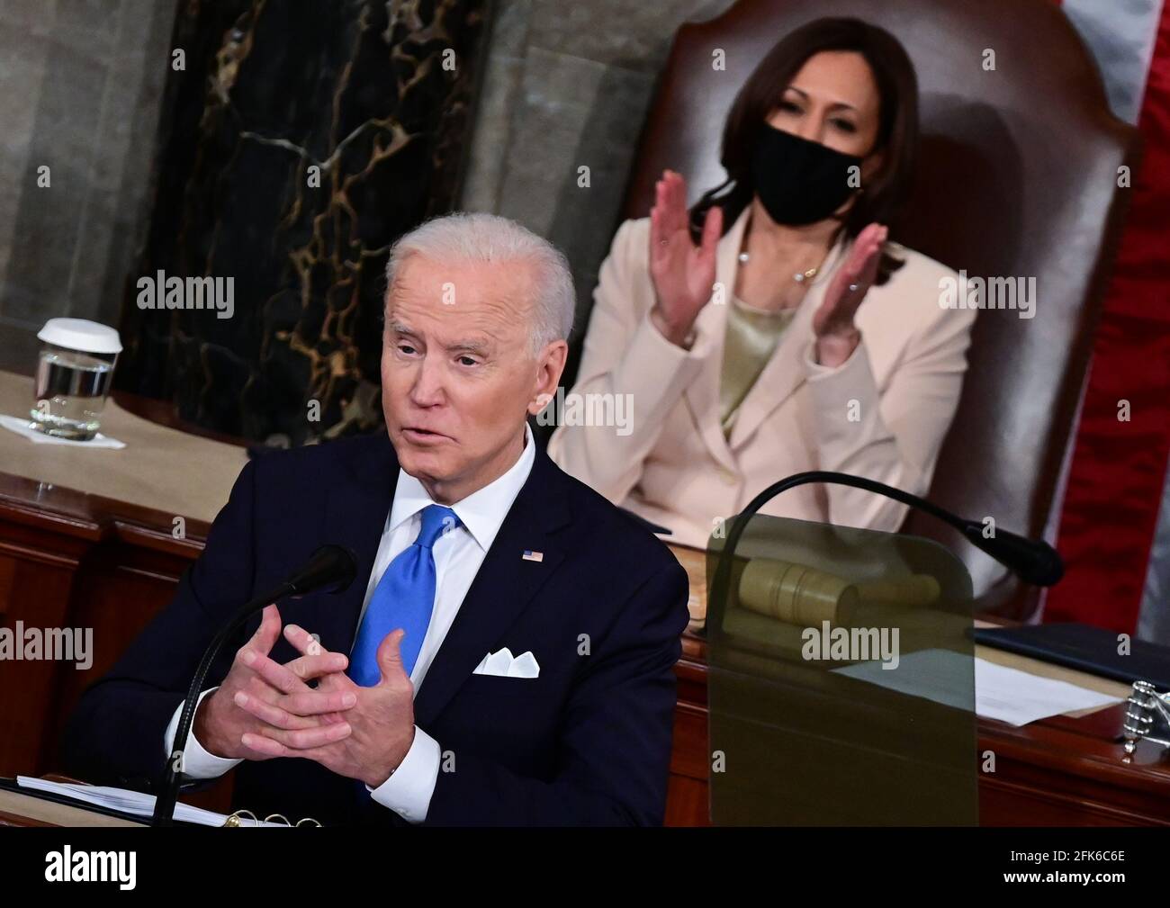 Washington, United States. 28th Apr, 2021. President Joe Biden delivers ...
