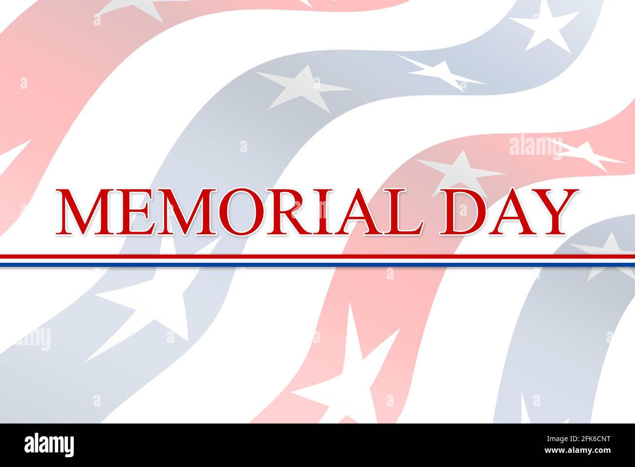 memorial day slide card with lines and text with background american ...