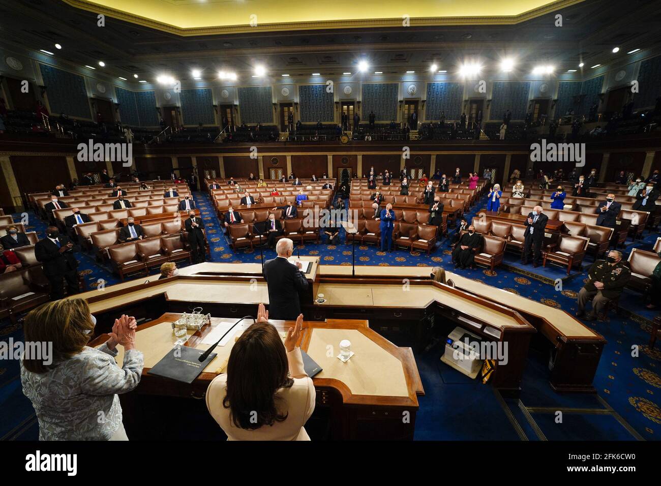 Washington, United States. 28th Apr, 2021. President Joe Biden delivers ...