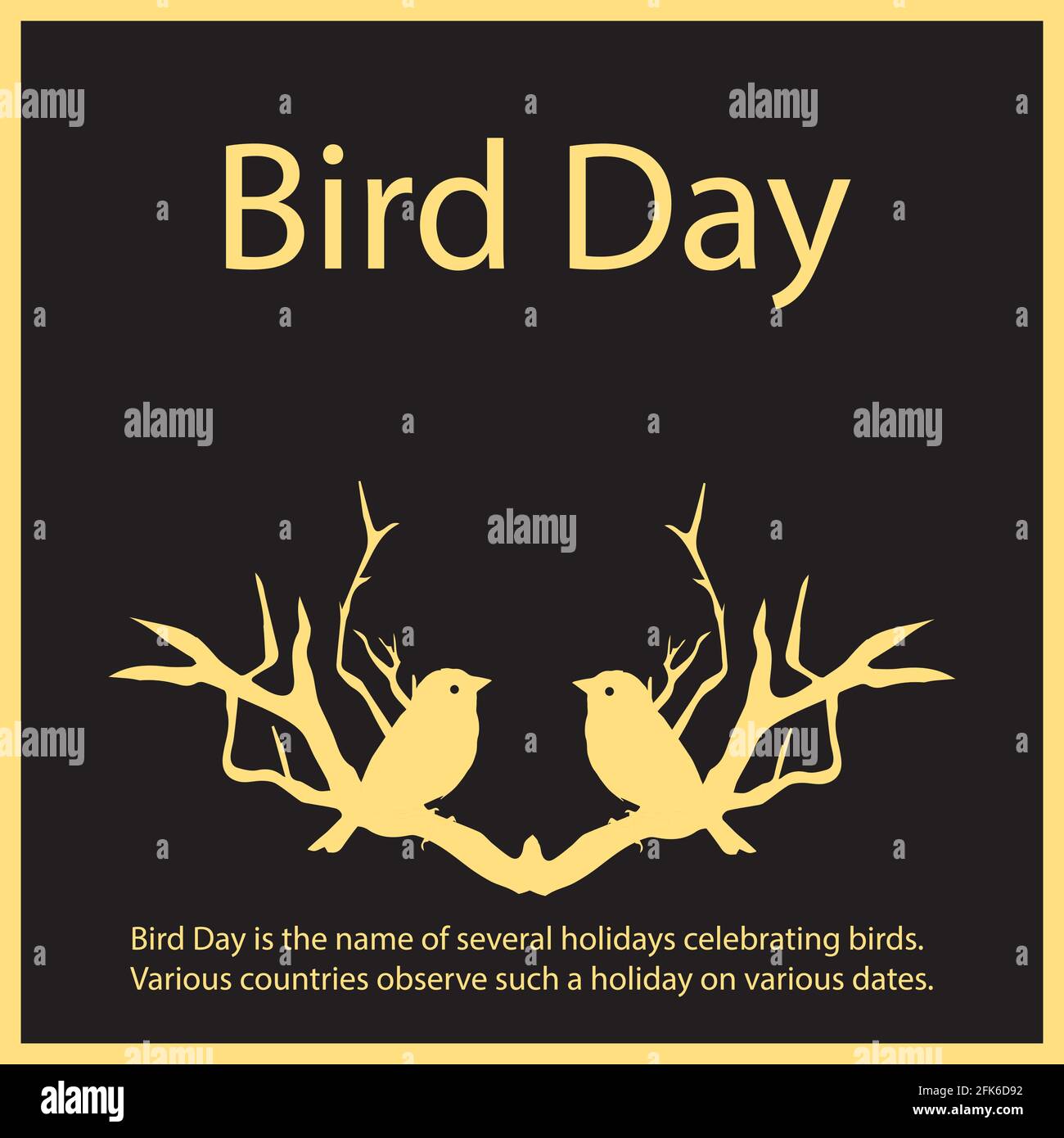 Bird Day is the name of several holidays celebrating birds. Various ...