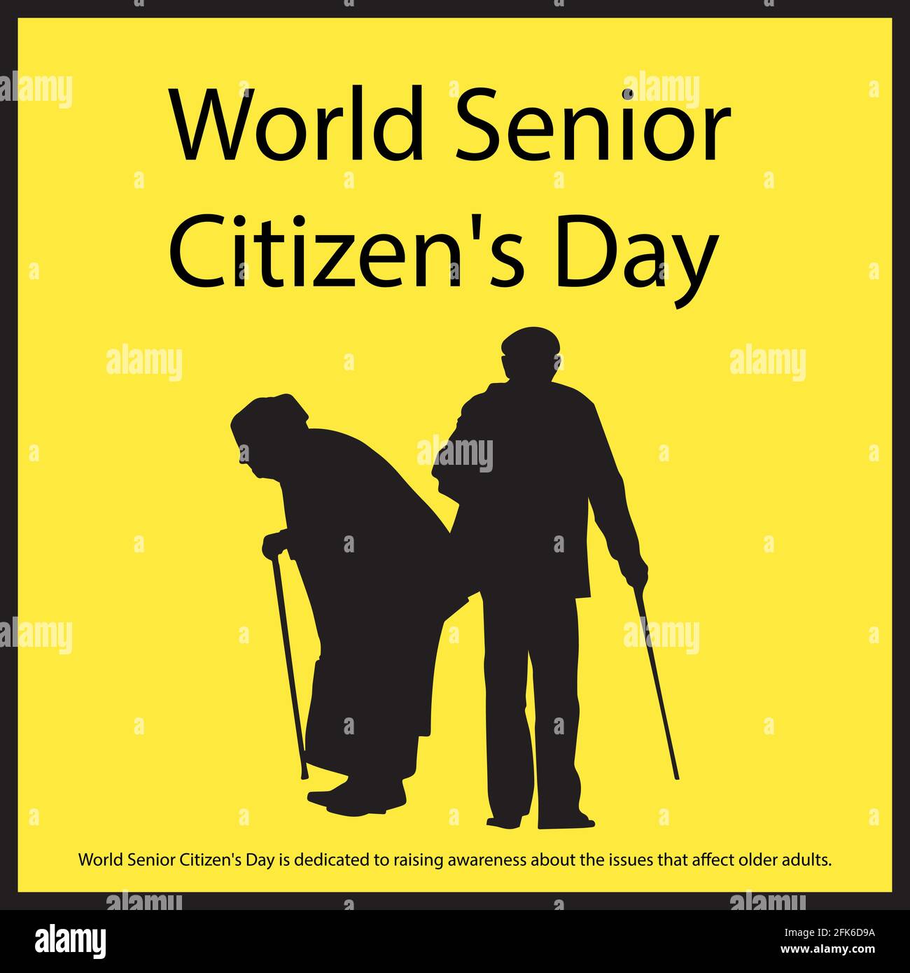Senior citizens day Stock Vector Images - Alamy