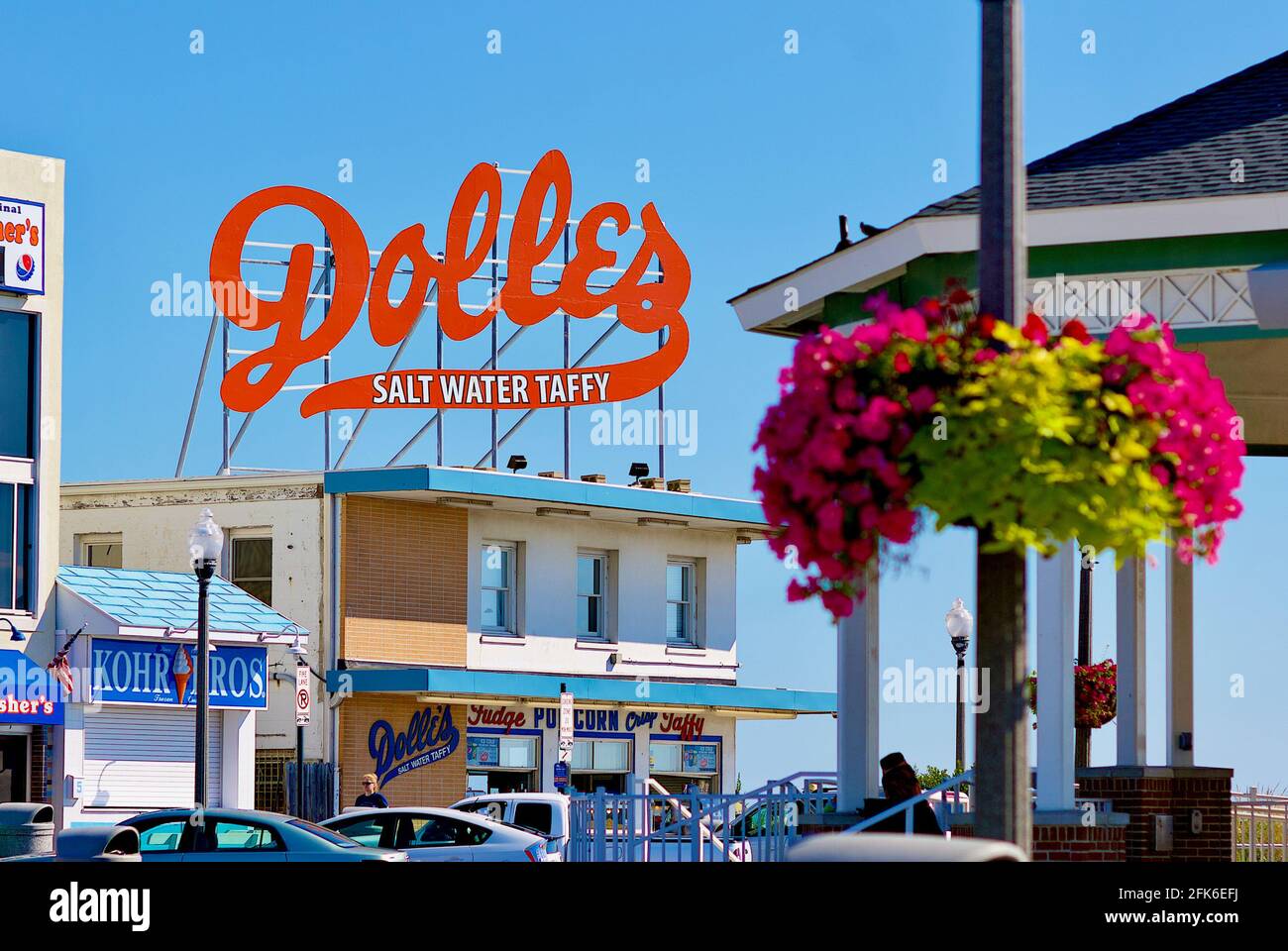 Rehoboth beach boardwalk hi-res stock photography and images - Alamy