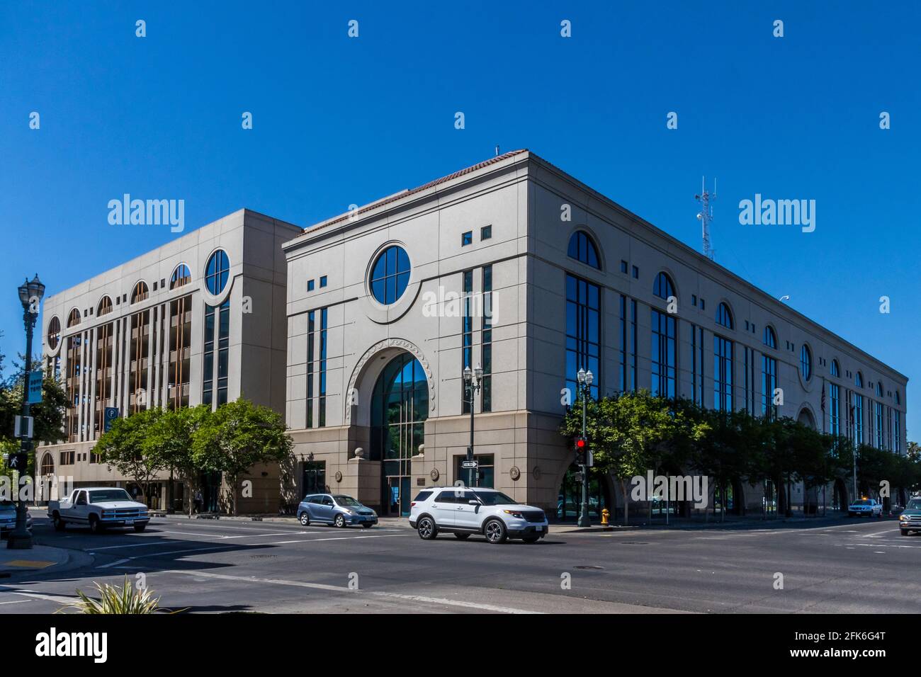 The Police Department and Public Works offices in Stockton California ...