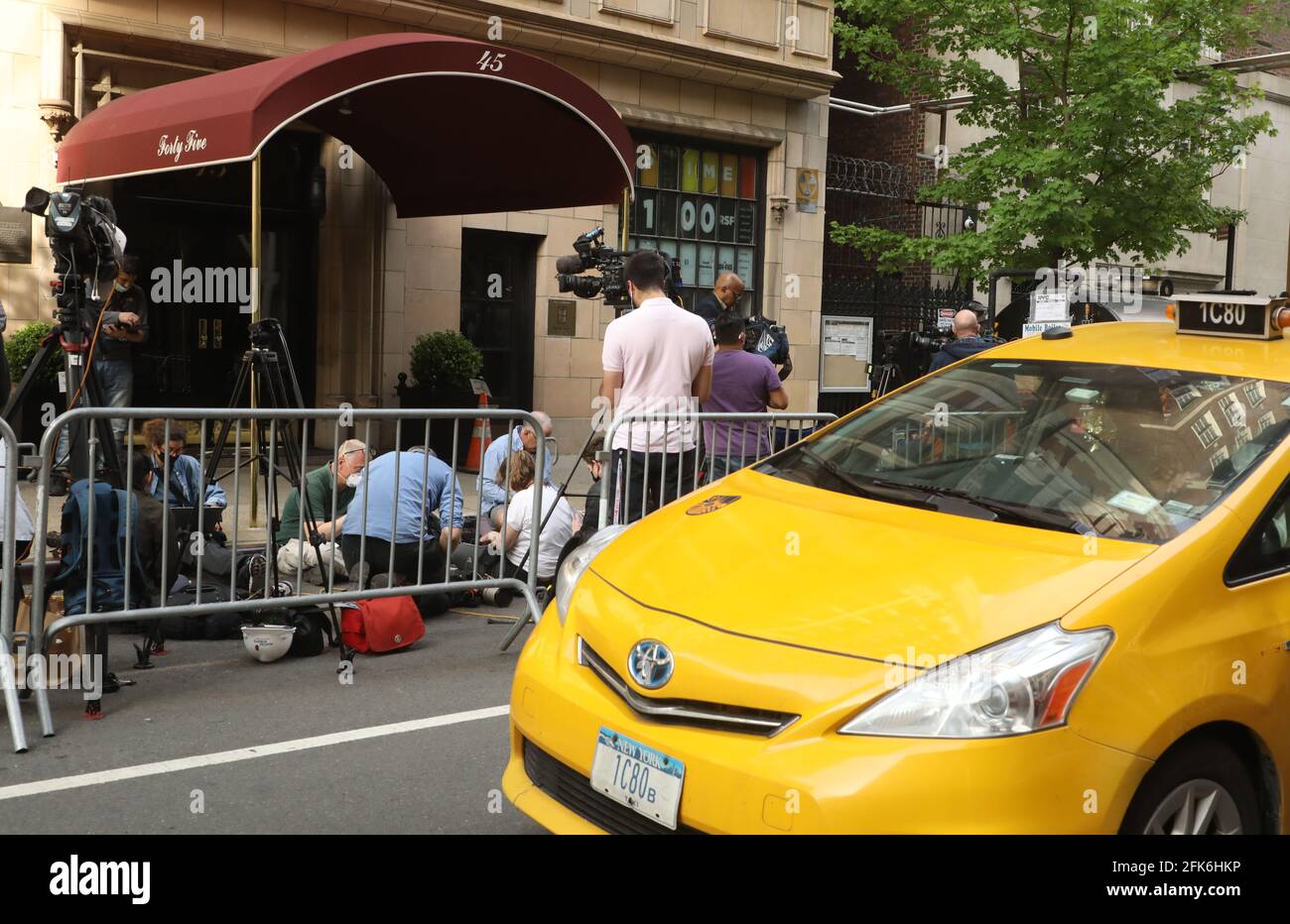 New York, New York, USA. 28th Apr, 2021. A view of former NYC Mayor and ...