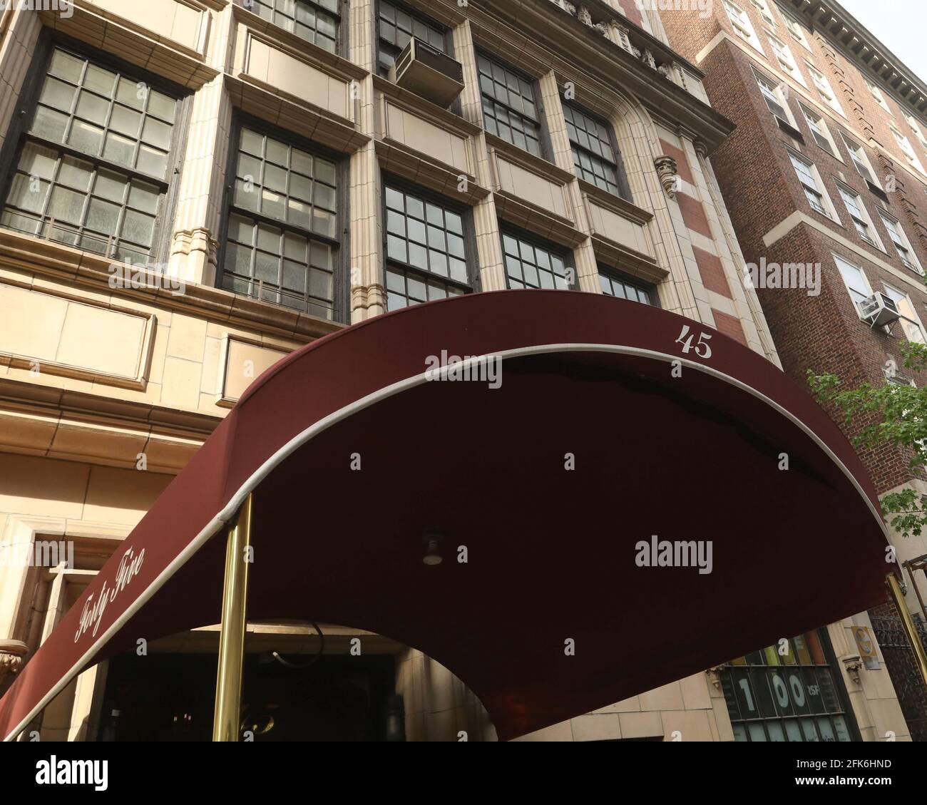 New York, New York, USA. 28th Apr, 2021. A view of former NYC Mayor and ...