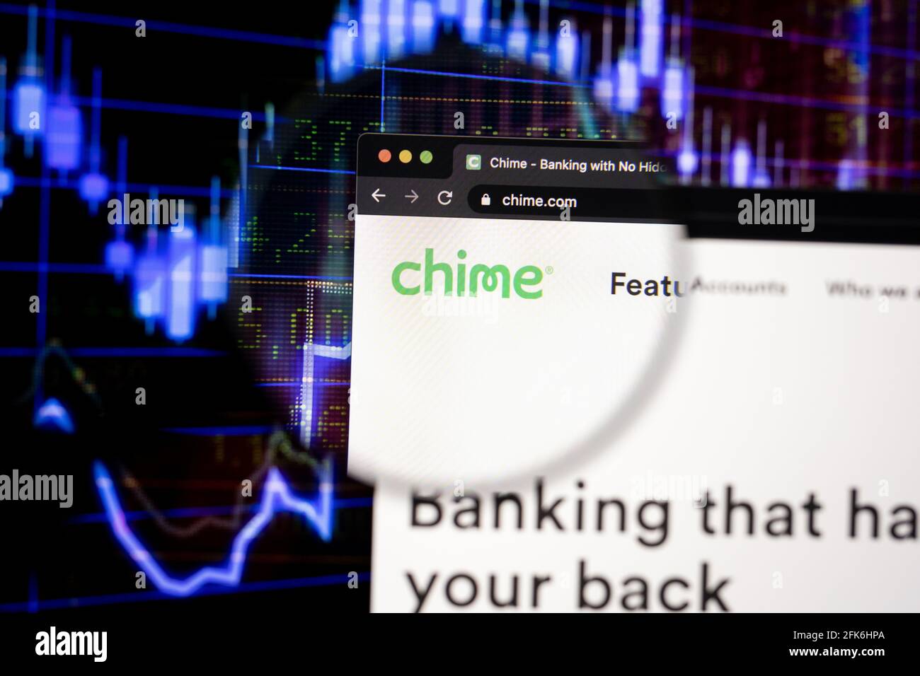 Chime logo hi-res stock photography and images - Alamy