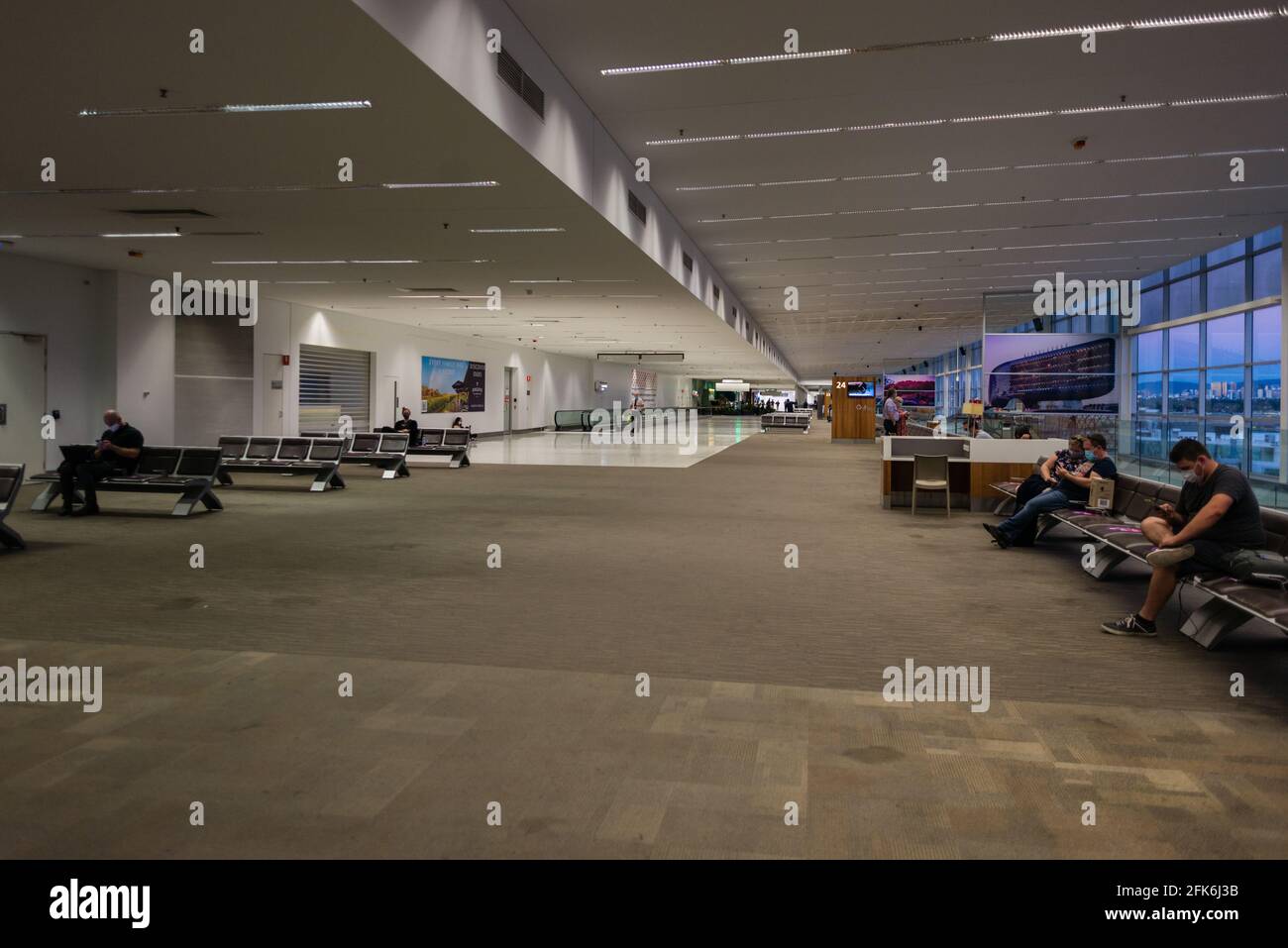 Australia empty airport hi-res stock photography and images - Alamy
