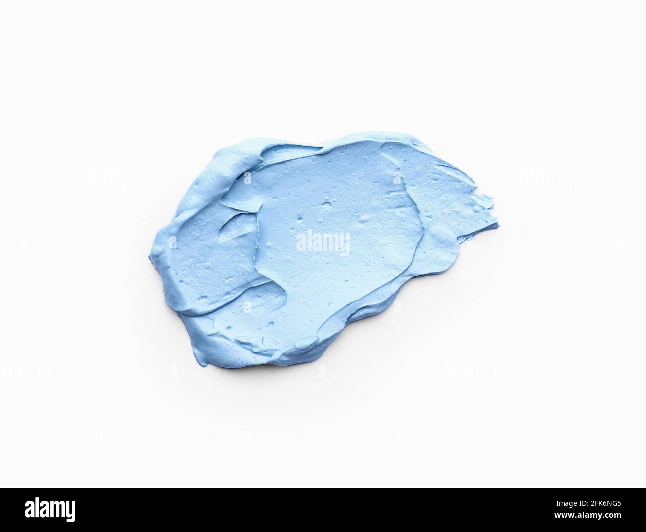 Sample of cosmetic clay on white background Stock Photo - Alamy