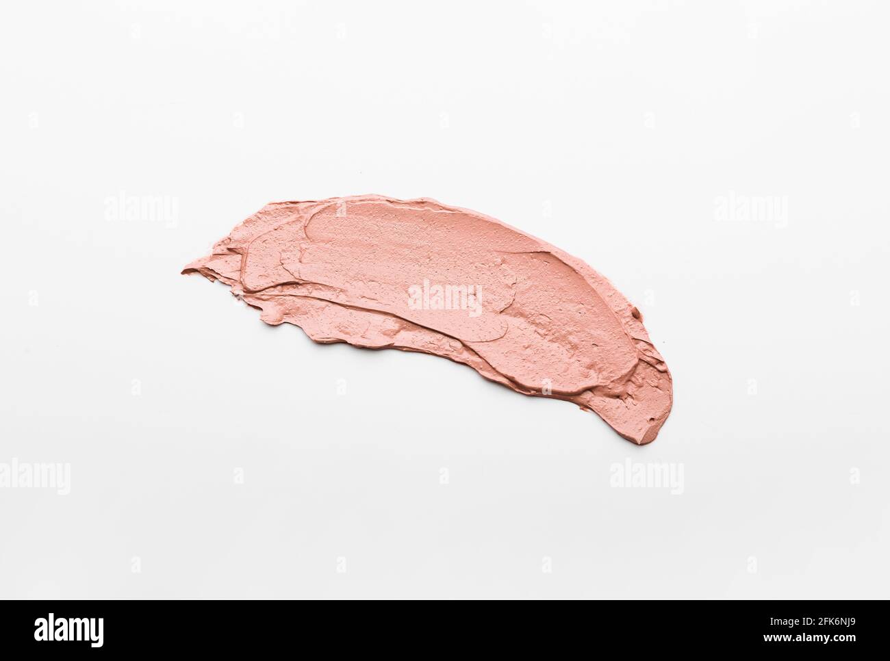 Sample of cosmetic clay on white background Stock Photo - Alamy