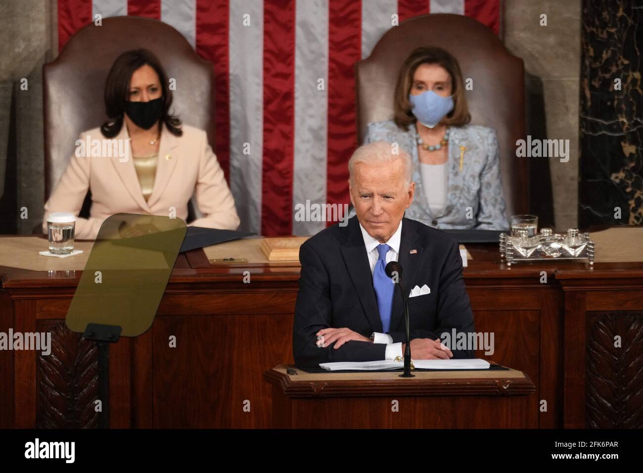 President Joe Biden delivered an address to a joint session of Congress ...