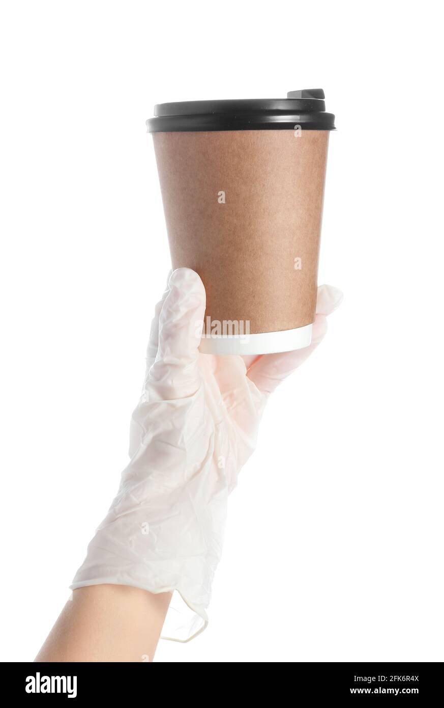 Eco cup in hand Cut Out Stock Images & Pictures - Alamy