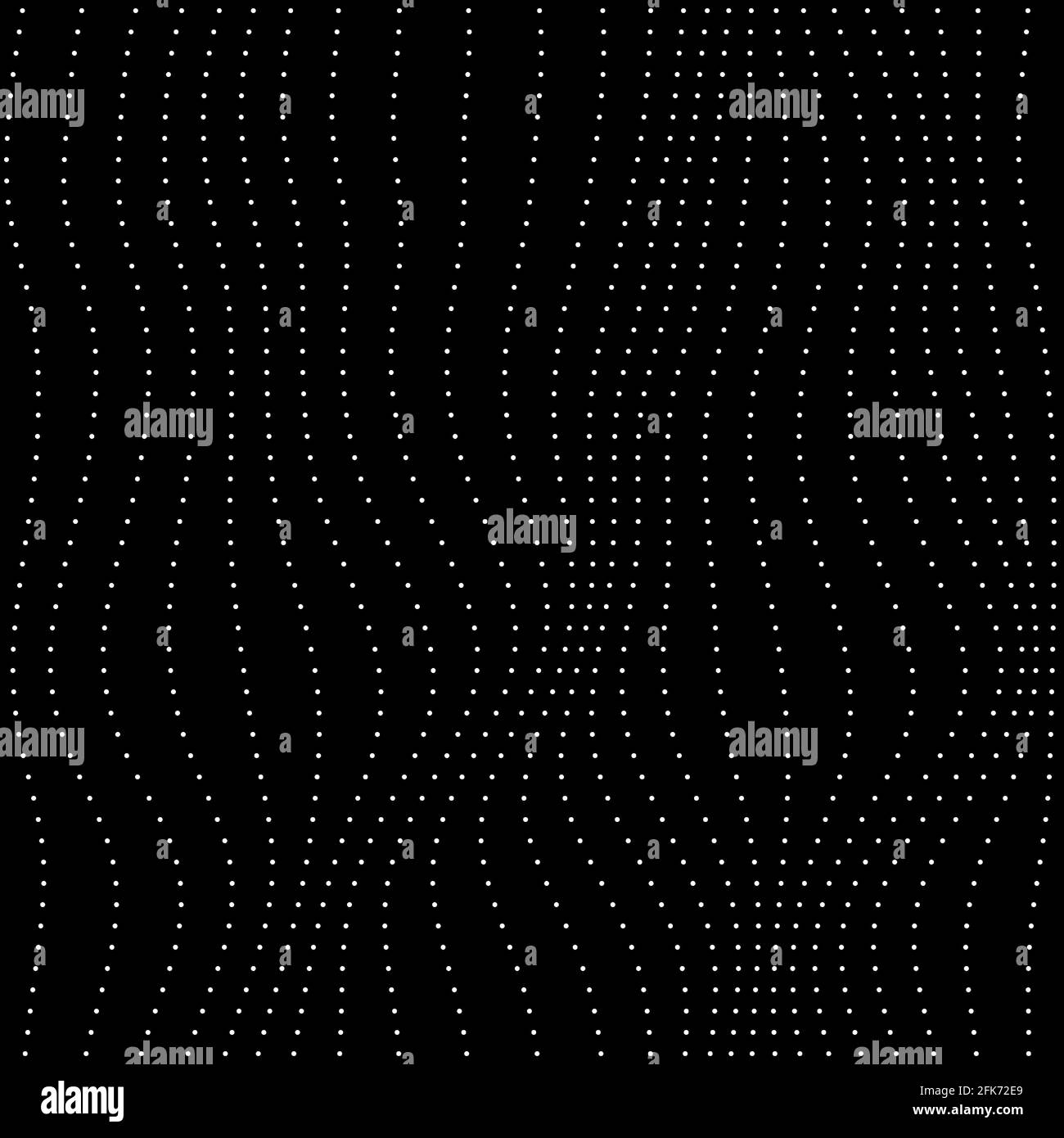 Seamless wavy array of dots pattern for print or digital use Stock ...
