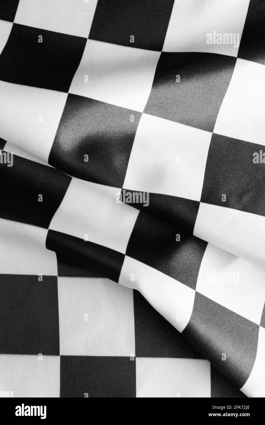 Racing flag as background, closeup Stock Photo - Alamy