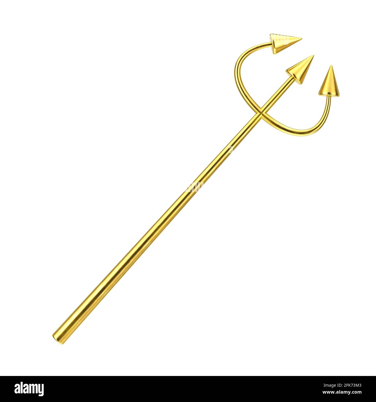 Devil pitchfork Cut Out Stock Images & Pictures - Alamy