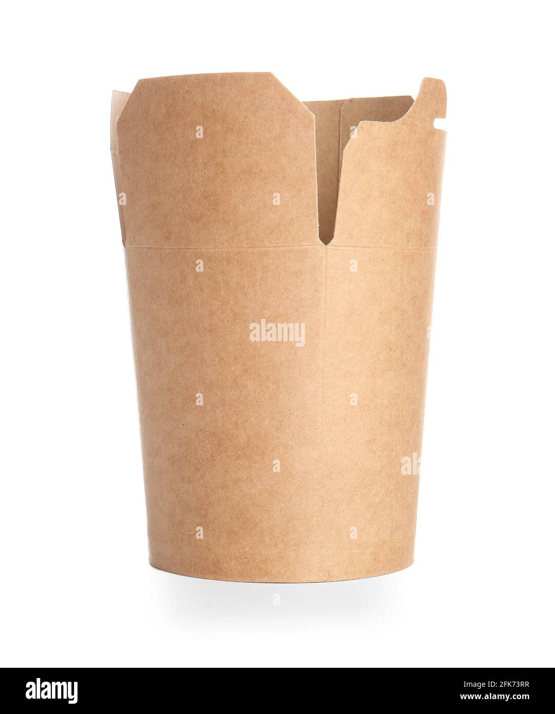 Blank takeaway box for food on white background Stock Photo - Alamy