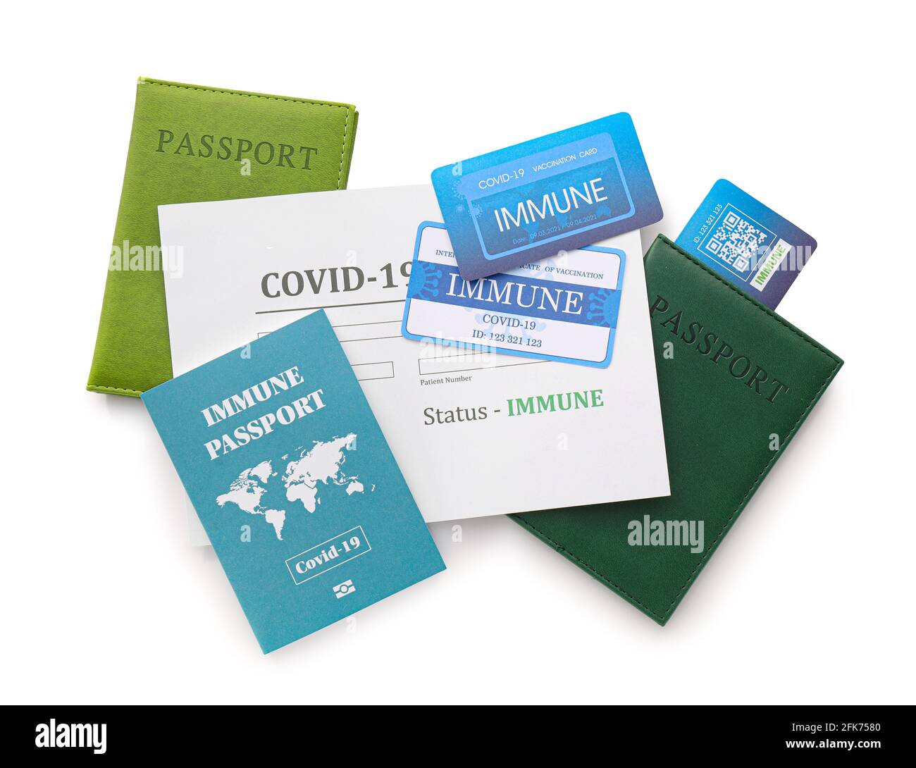 Immunization cards hi-res stock photography and images - Alamy