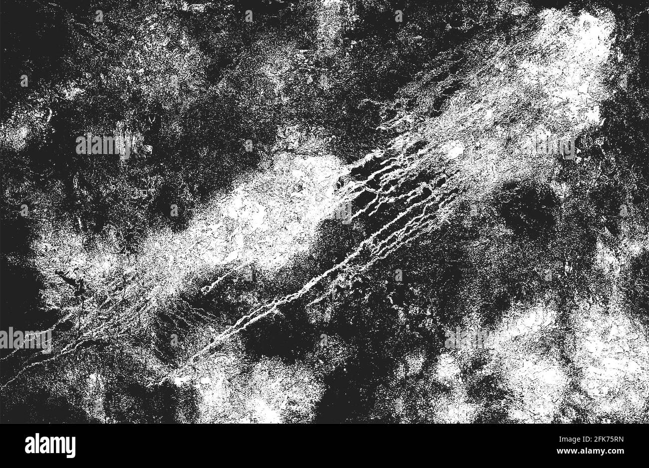 Distressed overlay texture of cracked concrete, stone or asphalt ...