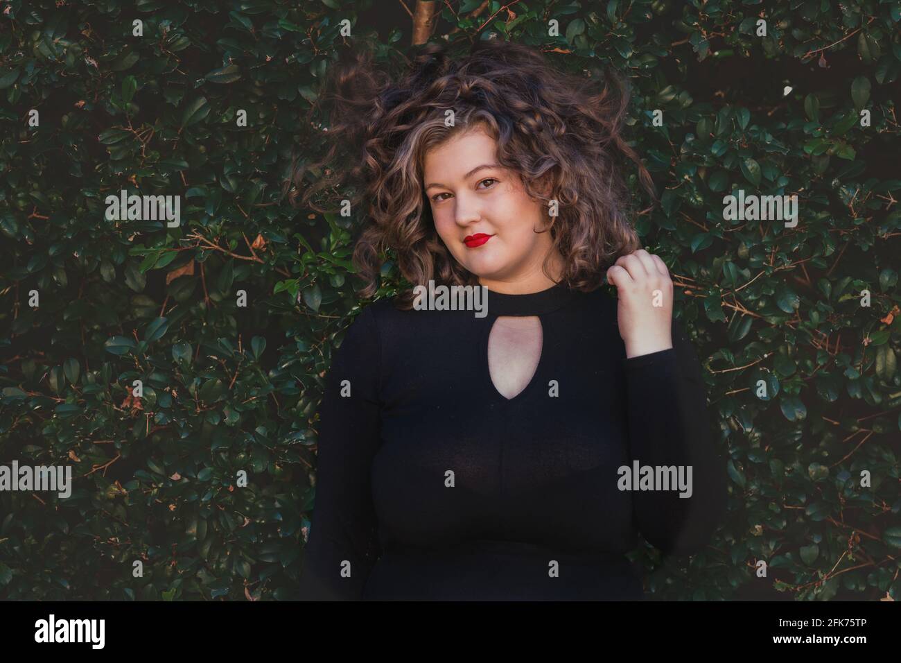 Beautiful curls hi-res stock photography and images - Alamy