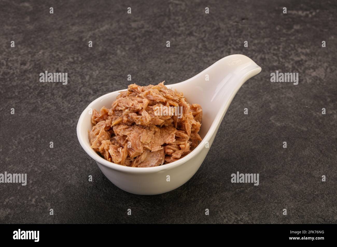 Canned tuna fish fillet for salad Stock Photo - Alamy