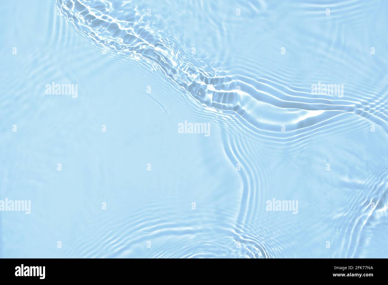 transparent blue colored clear calm water surface texture Stock Photo ...