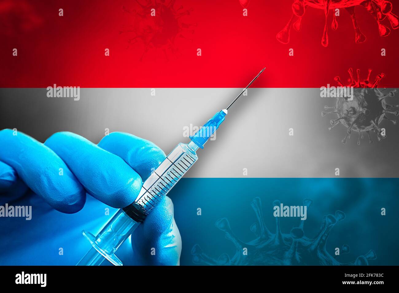 Vaccine immunization syringe luxembourg hi-res stock photography and ...