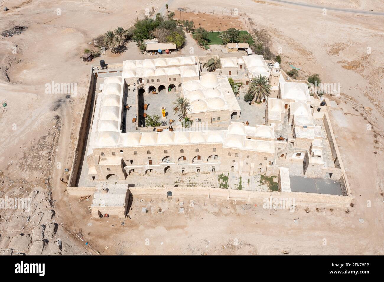 Nabi Musa, Believed to be the tomb of The Prophet Moses, Aerial view ...