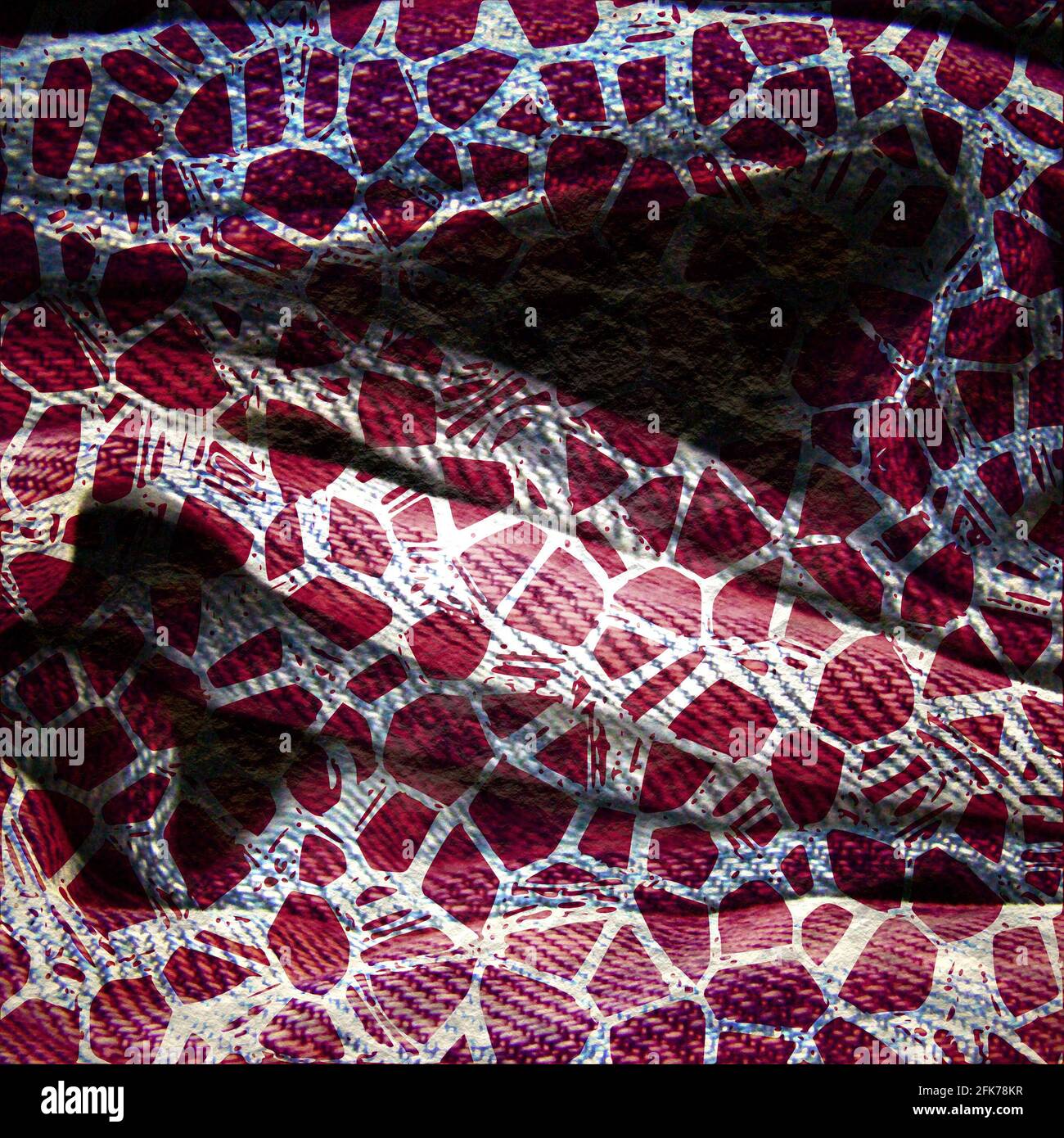 Grunge Cracks Effect Texture. Wrinkled jeans fabric Stock Photo - Alamy