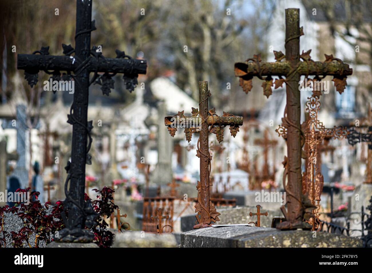 Christian cross france hi-res stock photography and images - Alamy