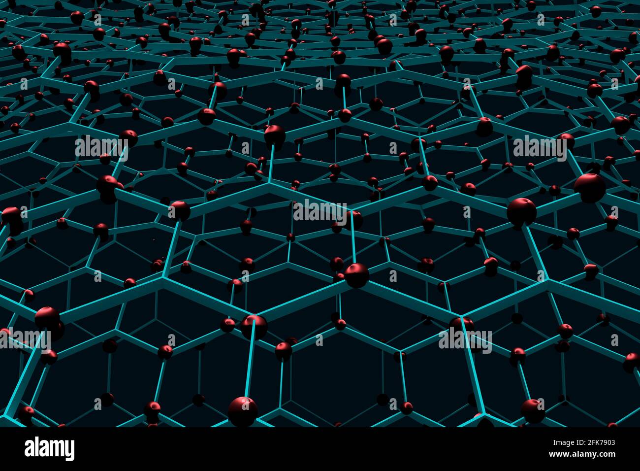 Abstract Isometric 3d Hexagon Pattern High Resolution Stock Photography ...